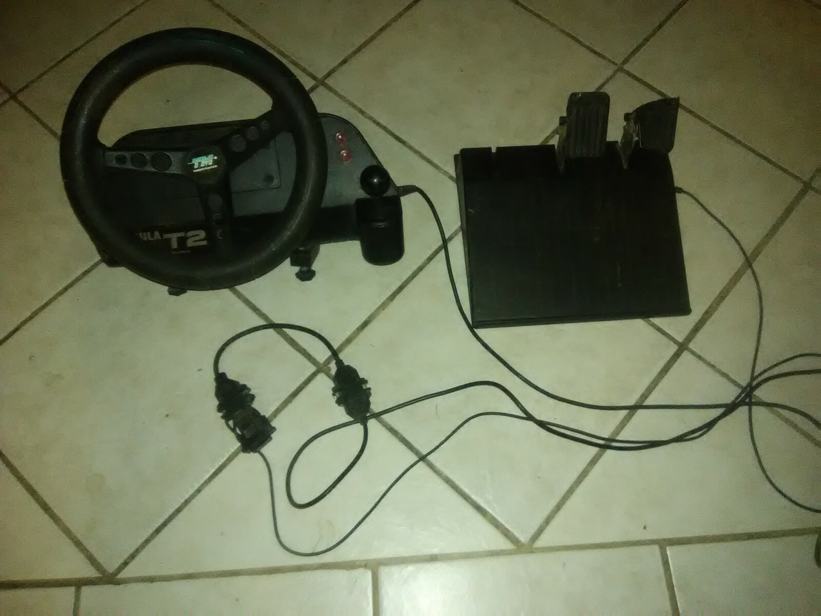 Thrustmaster Formula T2 Steering Wheel And Pedals PC Racecar Game | eBay