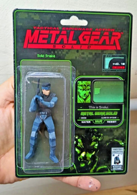 Solid Snake FIGURE – Tribute METAL GEAR SOLID Custom ~ MGS Collector ...