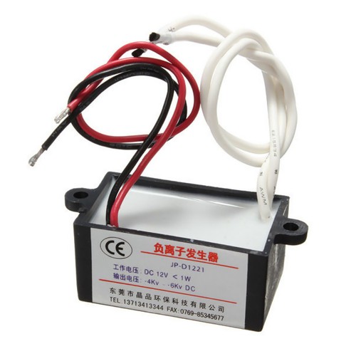 DC 12V High Output Air Ionizer Ionizer Airborne Negative Ion Anion ...