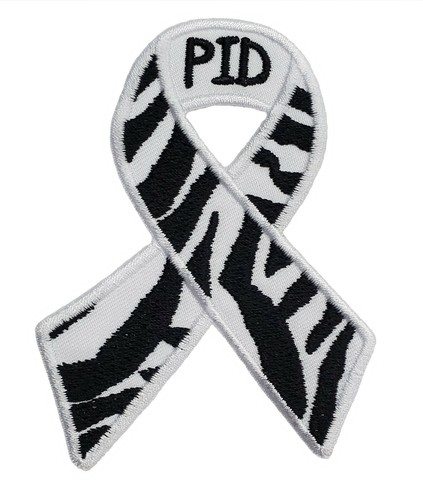 Primary Immune Deficiency PID Awareness Ribbon Embroidered Iron On ...