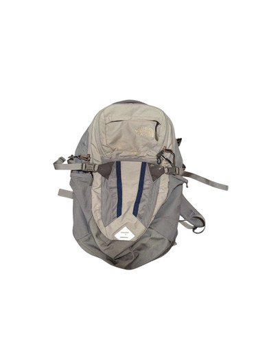 The North Face Backpack Recon Flex Vent Gray White Hiking School Book ...