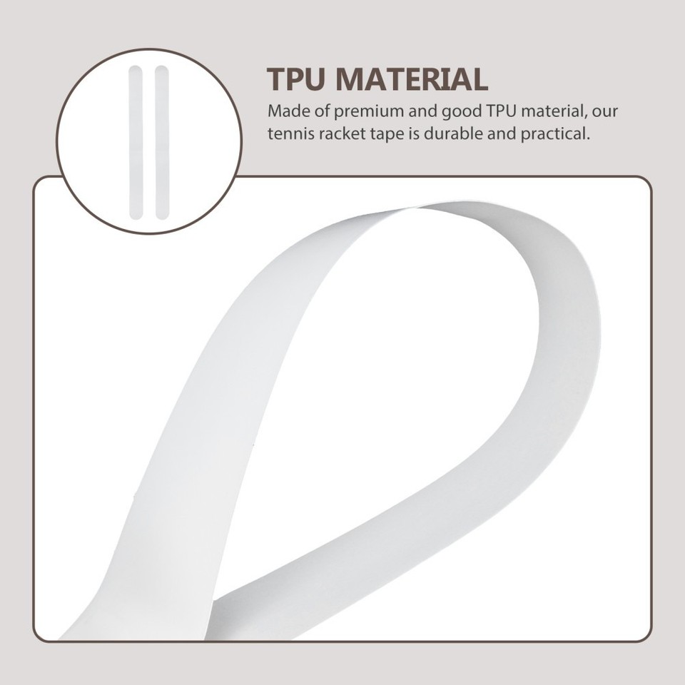 2 Pcs Tennis Racquet Frame Protector Protective Tape for Rackets Grip ...