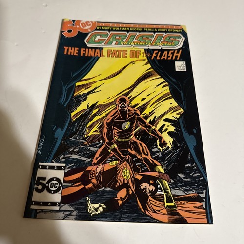 CRISIS ON INFINITE EARTHS #8 The Final Fate of the Flash DC Death Of ...