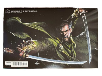 BATMAN AND THE OUTSIDERS 11 NM/NM+ DELL OTTO CARD STOCK VARIANT DC ...