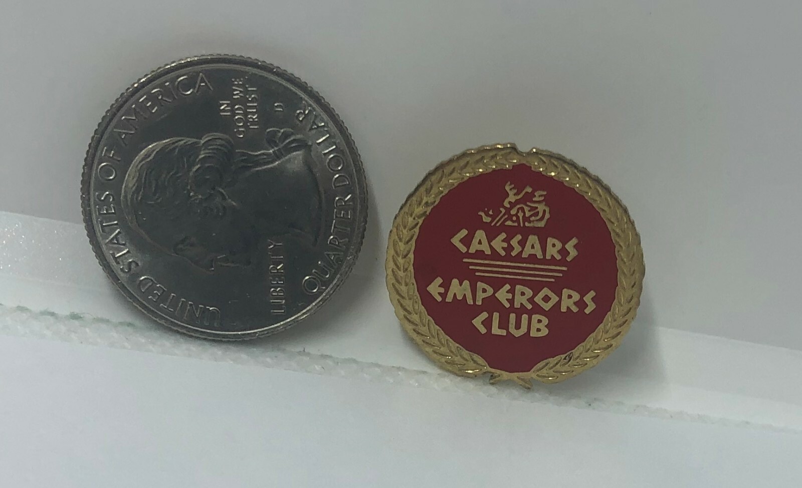 Caesars Palace Emperors Club Pin | eBay