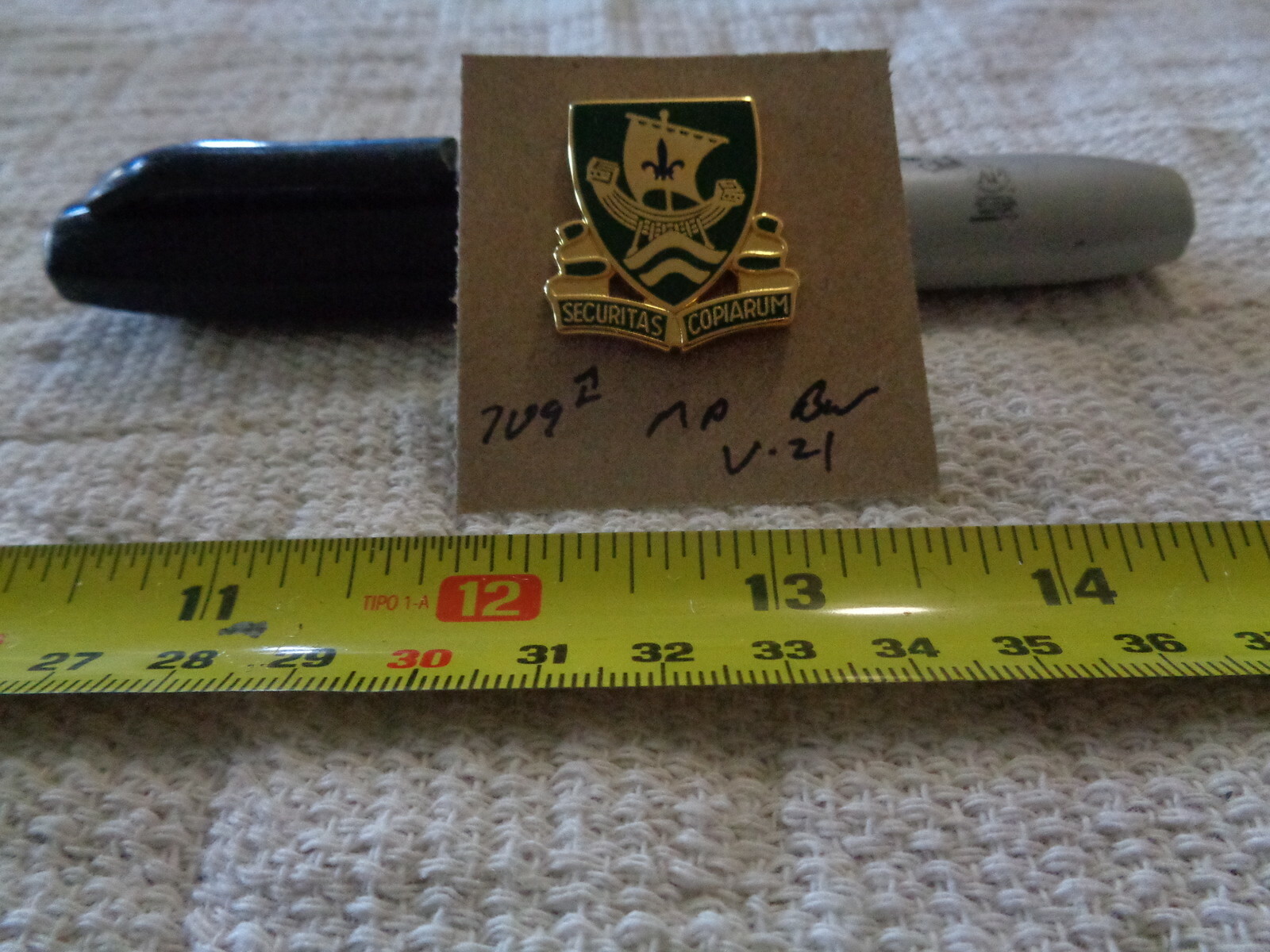 709th Military Police Battalion V-21 Unit Crest, DI, DUI (DRAW#61) | eBay