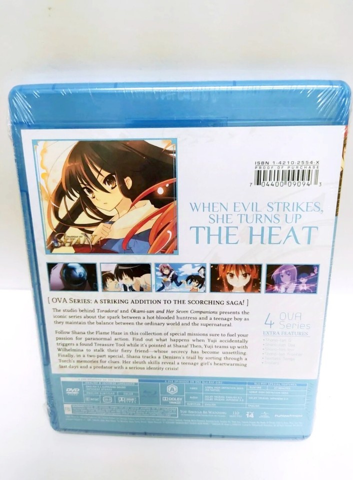 Shakugan No Shana S: OVA Series (Blu-Ray + DVD) Anime Manga RARE OOP ...