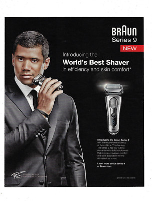 Braun Electric Shaver Print Ad Shaving Advertising Men Beauty Household ...