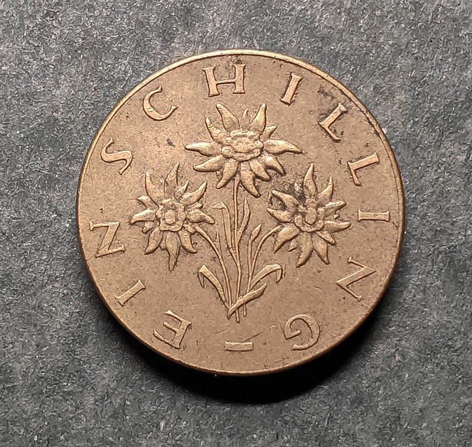 Austria - 1963 - 1 Schilling Coin | eBay