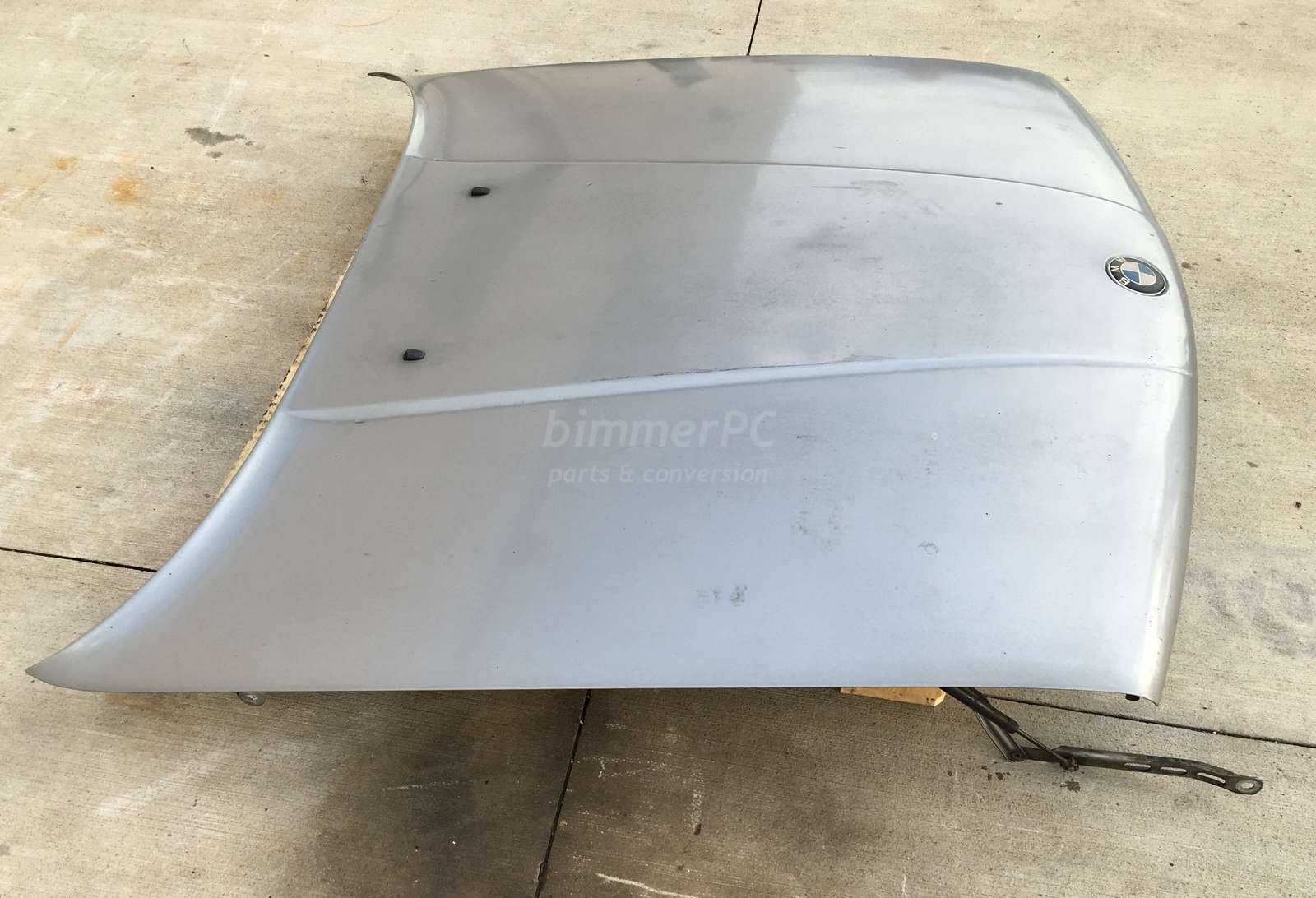 BMW E34 5-Series Narrow Grille Hood Salmon Silver Gray Grey M5 1989 ...