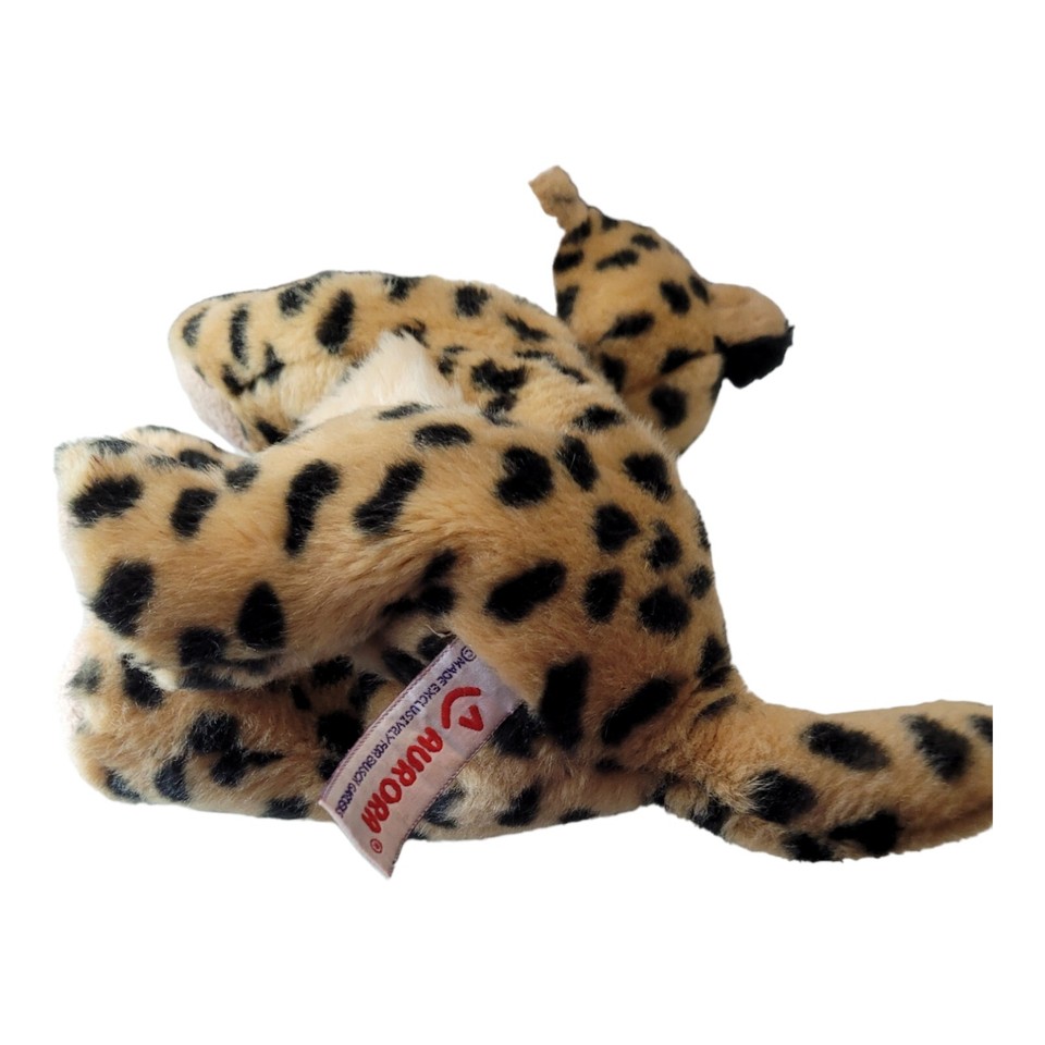 Aurora Babies Cheetah leopard cub Plush 11" Stuffed toy animal ...