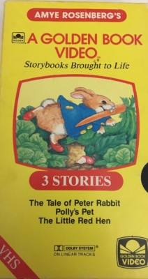 Amye Rosenberg's Stories Golden Book Video VHS Tale of Peter Rabbit ...
