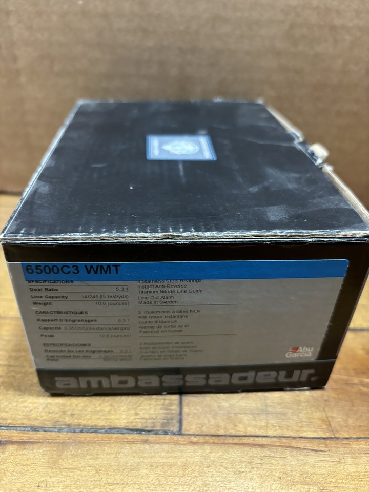 Abu Garcia 6500 C3 WMT Box Only | eBay