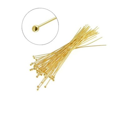 14K Gold Filled Ball Head pin 24 Gauge 20Pcs | eBay