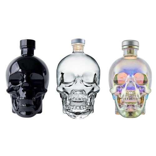 Crystal Head Skull Vodka Bottles Lot x3 Empty | eBay