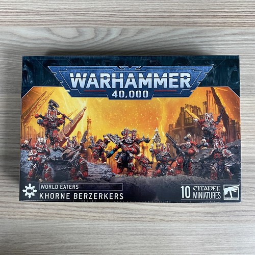 WORLD EATERS KHORNE BERZERKERS CHAOS SPACE MARINES WARHAMMER 40,000 40K ...