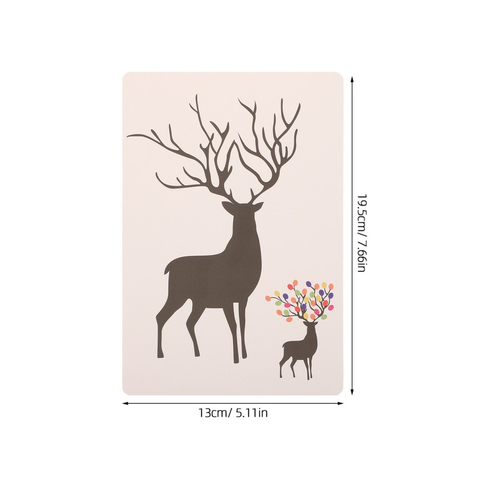 DIY Finger Paint Card White Paper Creative Drawing Pad for Children Art ...