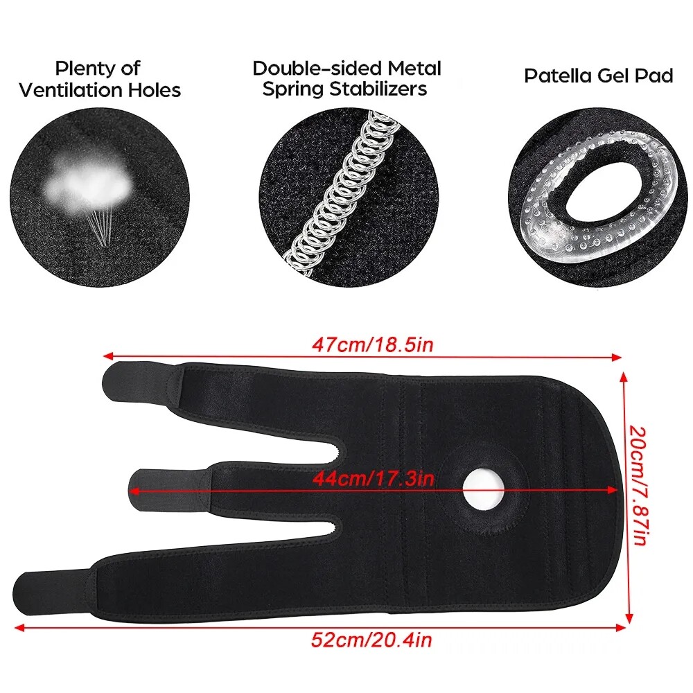 UK Knee Brace NHS Use Support Neoprene Patella Stabilising Belt ...