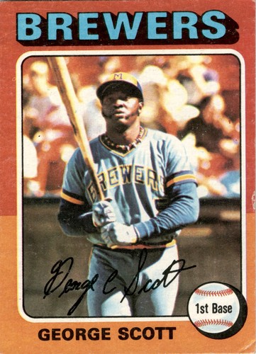 1975 Topps #360 George Scott Great! | eBay