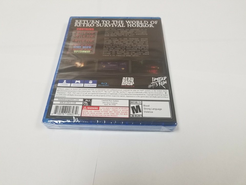 Outbreak Collection PS4 Playstation 4 new | eBay