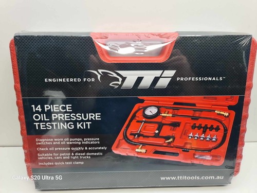TTI 14 Piece Oil Pressure Testing Kit - New | eBay