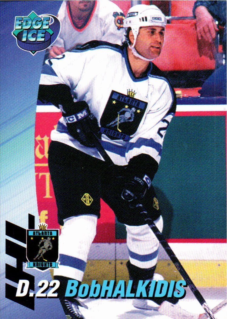 Bob Halkidis 1995-96 Atlanta Knights | eBay