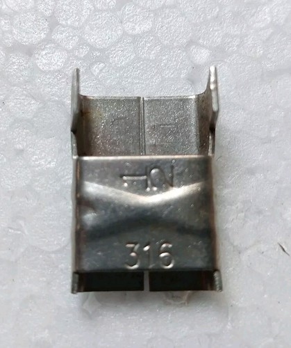Band-it 1/2 Clips , 316 Stainless Steel Clips ( Pack Of 100 Pieces ...