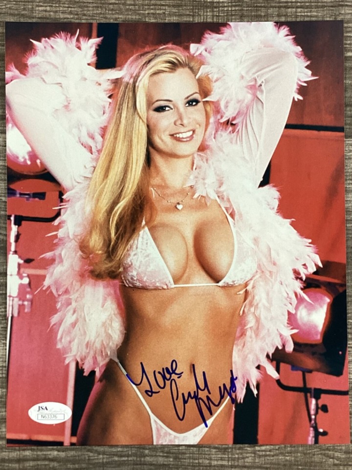 (SSG) Sexy CINDY MARGOLIS Signed 8X10 Color Bikini Photo "Sharknado" - JSA COA | eBay