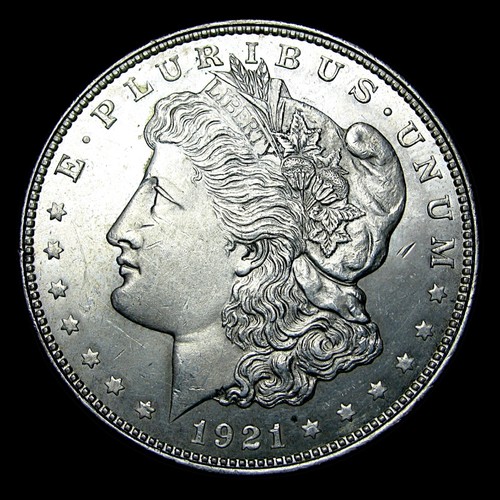 1921 Morgan Dollar Silver ---- Gem BU Condition Coin ---- #120H | eBay