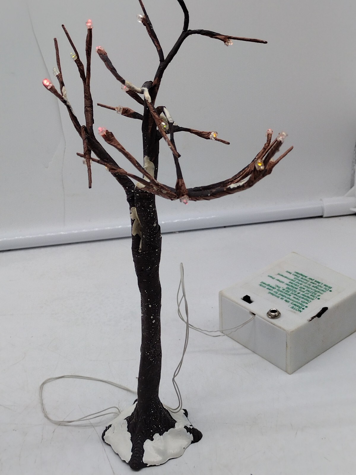 Lit Bare Branch Trees