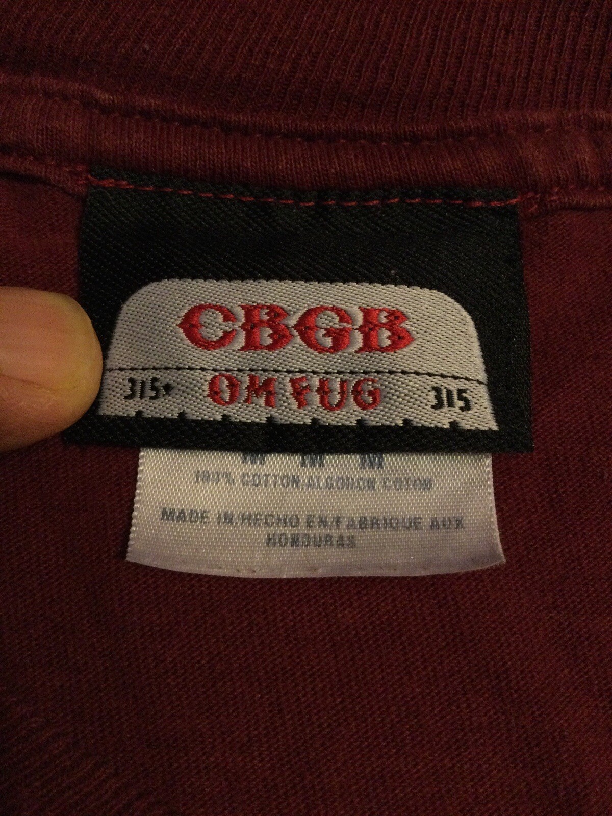 CBGB & OMFUG - Home Of Underground Rock - M - Maroon … - Gem