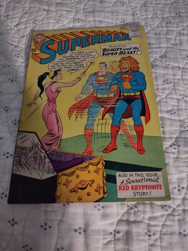 Superman 165 Silver Age DC 1963 Circe Curt Swan cover Jerry Siegel ...