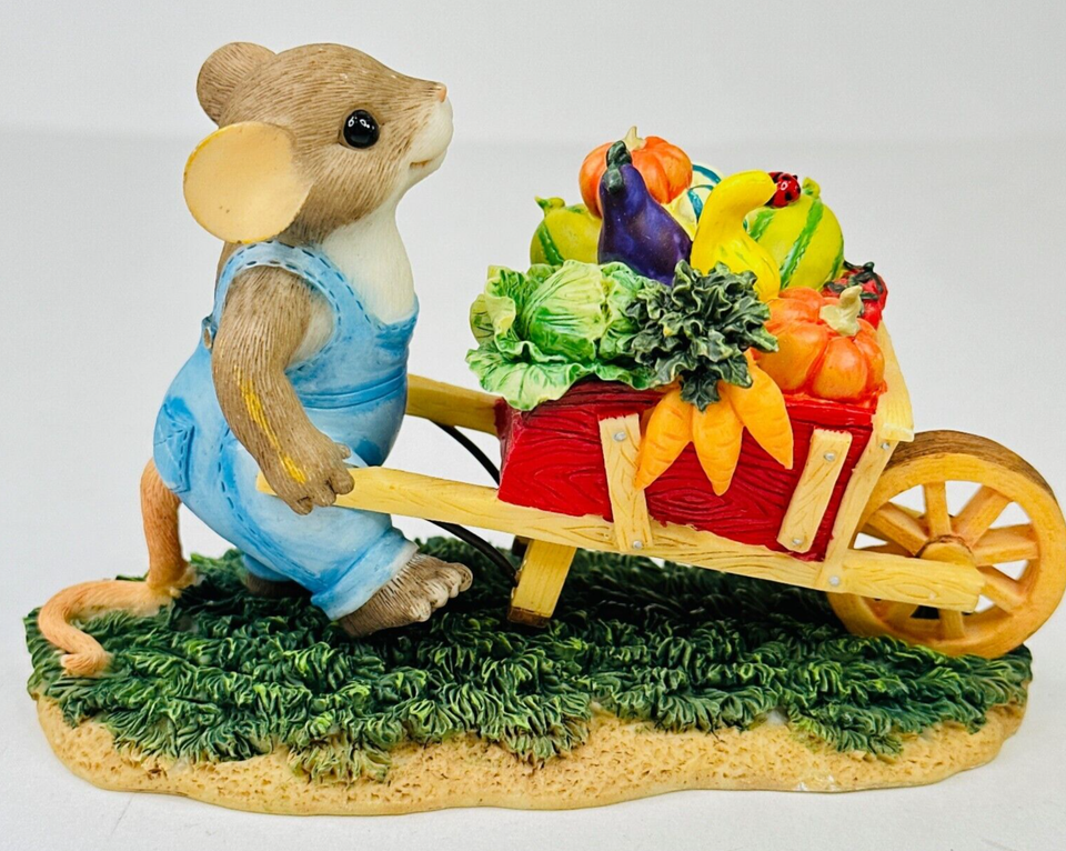 CHARMING TAILS LOT FITZ & FLOYD MOUSE RABBIT FIGURINES~FALL LEAF ...