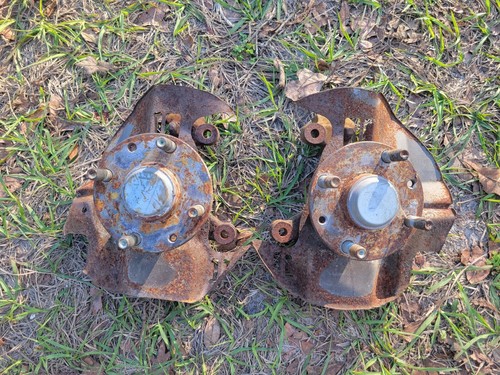 1990-1993 Mazda Miata Front Spindle Hub Knuckle Pair Left & Right 90-93 ...