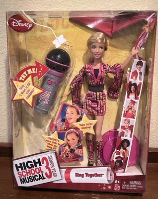 Disney HSM3 High School Musical 3 Sing Together Sharpay Doll Senior ...