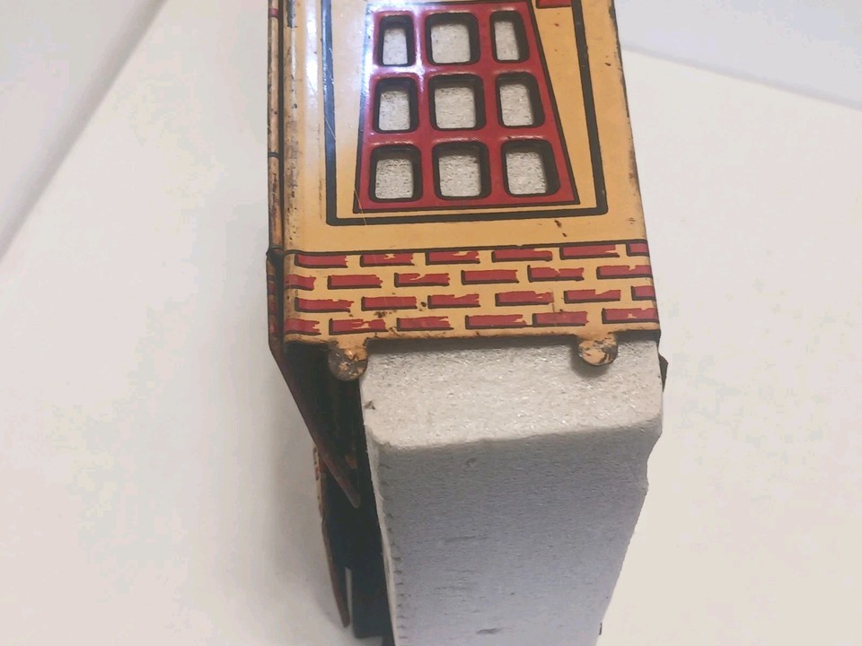 MARX Sunny Side Service Station, Tin Litho 1930s Parts: orig. Building ...