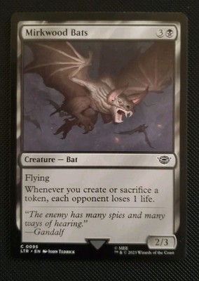 Mirkwood Bats - Lord of the Rings - NM - MTG | eBay