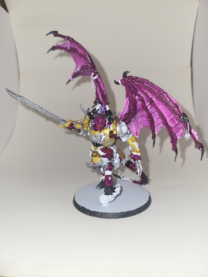 Warhammer Daemon Prince Chaos Sigmar AoS Slaanesh 40k | eBay