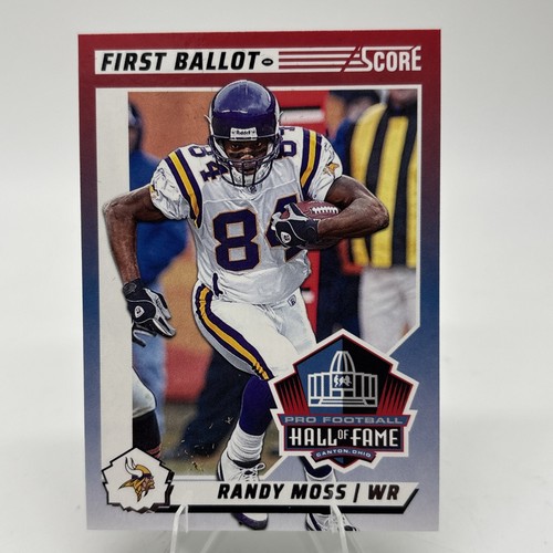 2024 Score - Randy Moss - First Ballot Insert #6 | eBay
