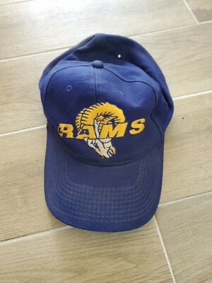 Vintage Los Angeles Rams Hat (New Era; One Size Fits All; 30%wool, 70% ...