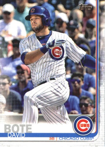 2019 Topps #86 David Bote Cubs NM-MT | eBay