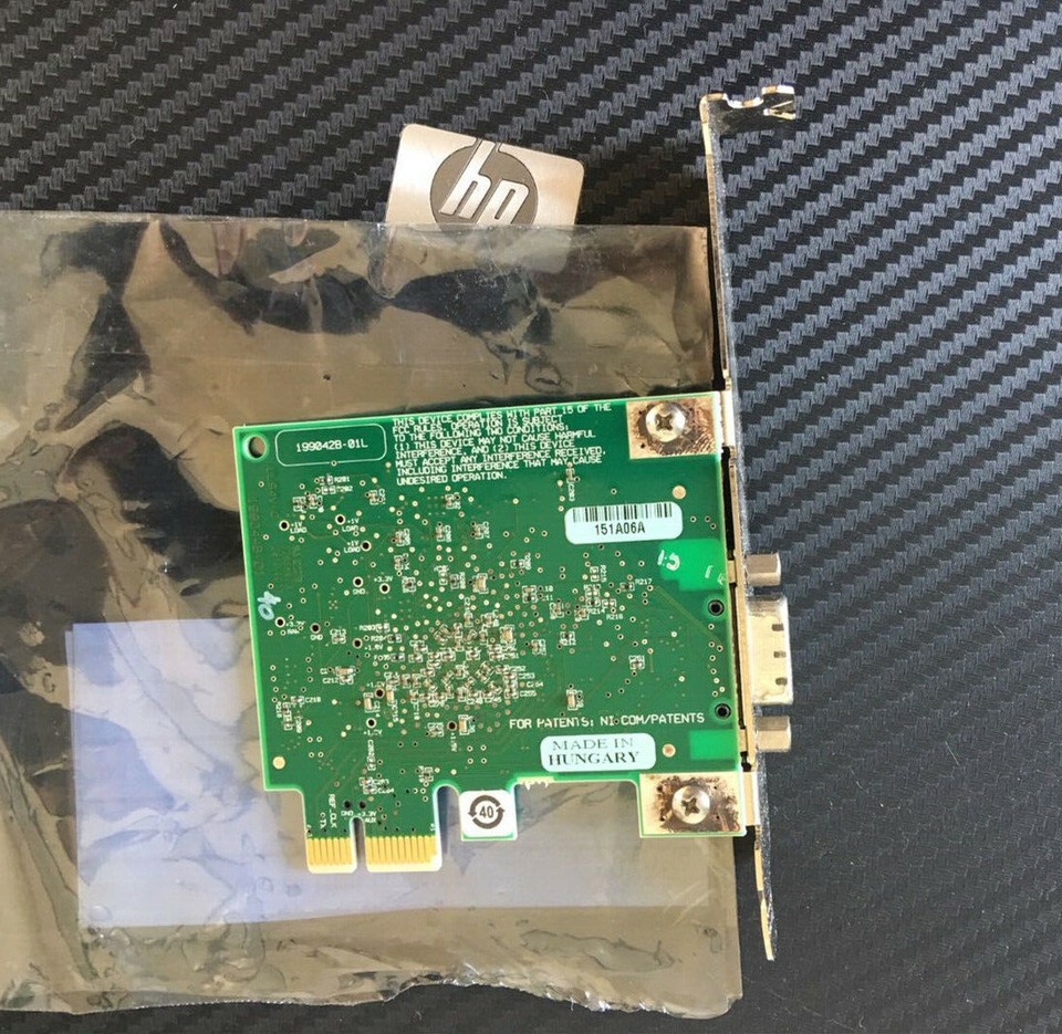 National Instruments PCIe-8361 MXI-Express Interface Card 199042B-01L ...