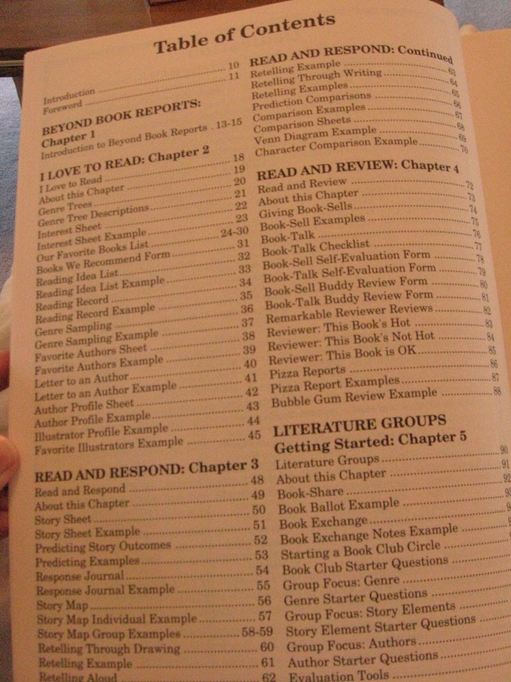 TEACHERS: Beyond Book Reports Grades 2-6 (Scholastic) | eBay