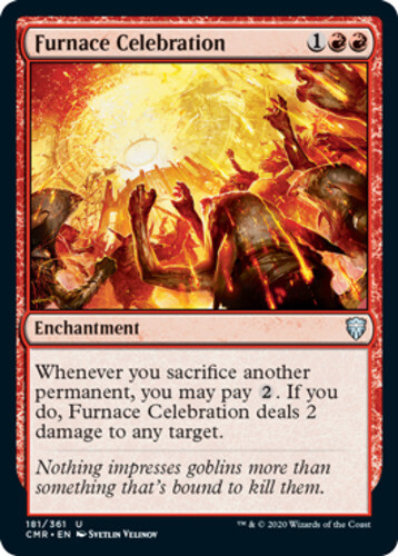 MTG: Furnace Celebration [Moderately Played] Commander Legends Magic ...