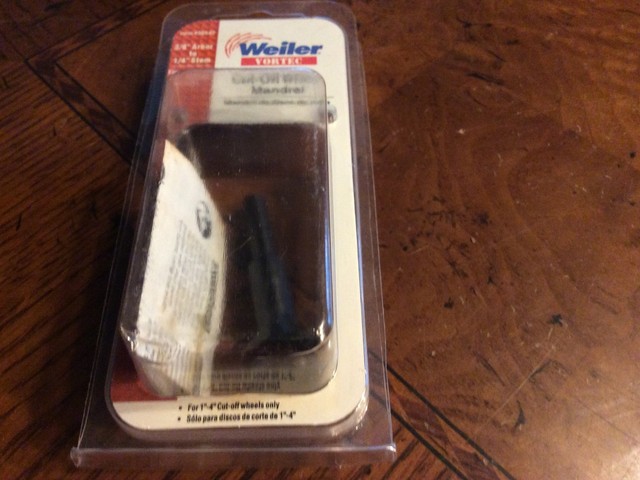 Weiler Brush 36542 Cut-off Wheel Mandrel for sale online | eBay