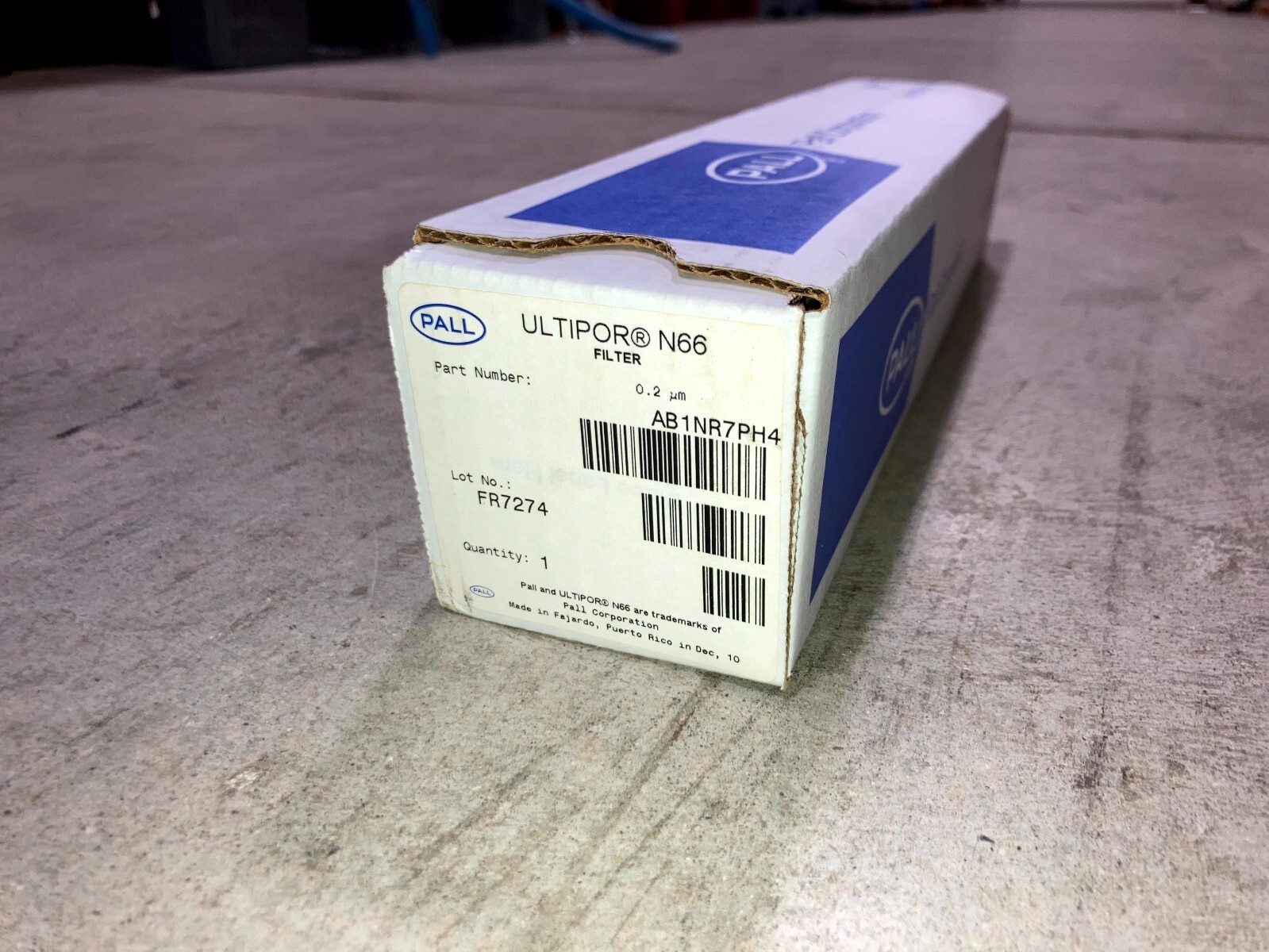 Pall Ultipor N66 AB1NR7PH4 10" Sterilizing Grade Filter Cartridge 0.2um | eBay