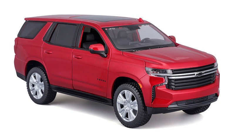 2021 Chevrolet Tahoe 1/26 Scale Diecast Car Model - Maisto - RED | eBay
