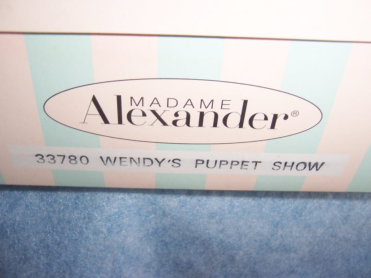 2002 Madame Alexander- Wendy’s Puppet Show Set | eBay