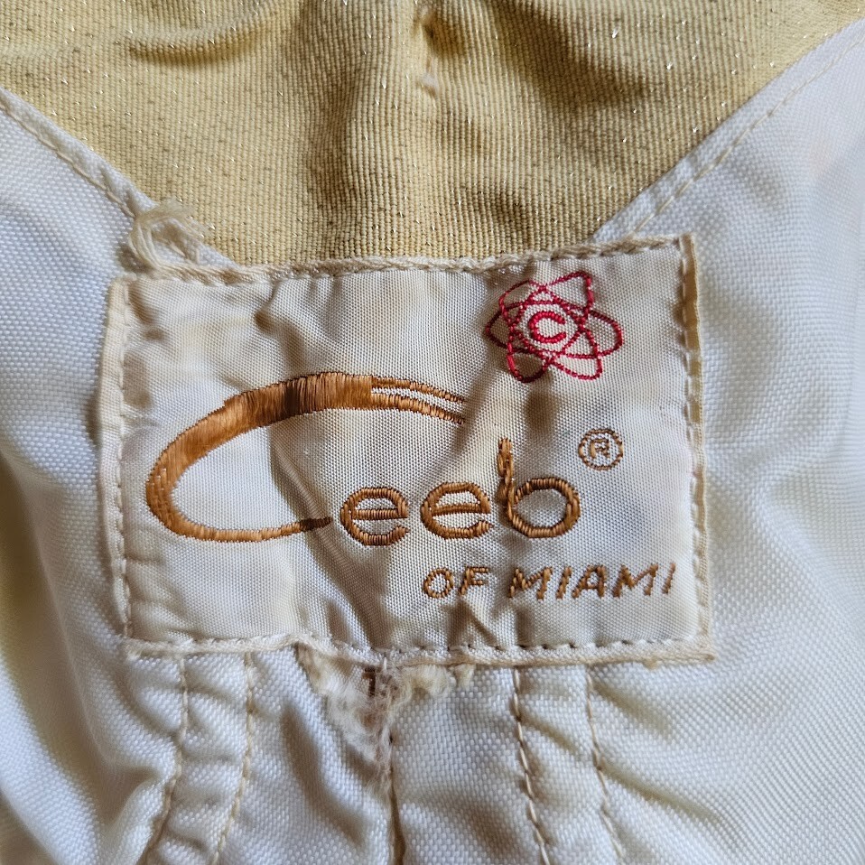 Rare Vintage 50s CEEB Gold Lamé Sequined PINUP Bombsh… - Gem