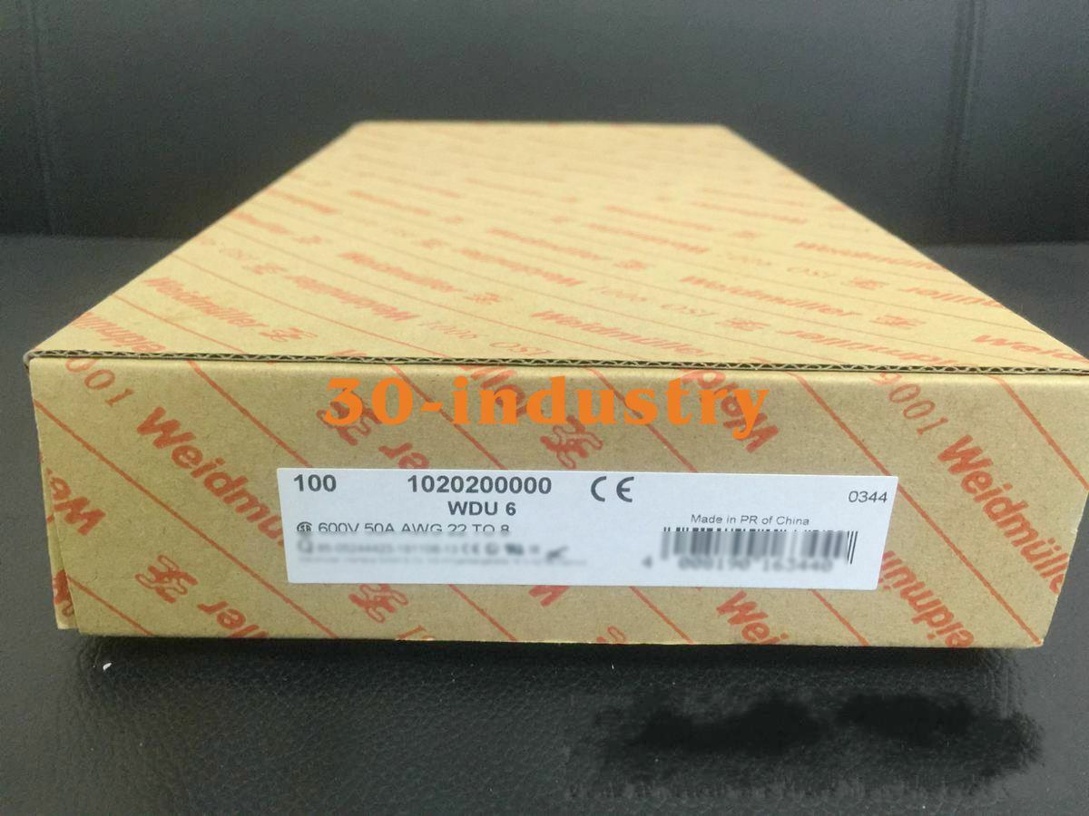 100Pcs New For Weidmuller terminal block WDU 6 1020200000 | eBay